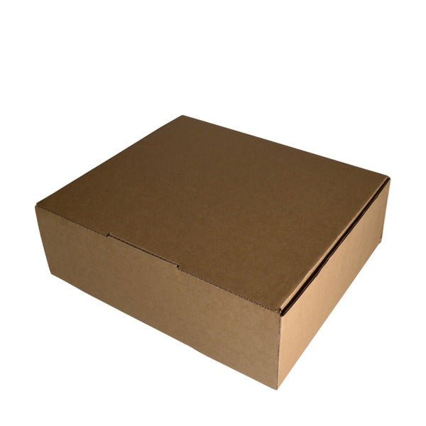 SAMPLE - B Flute - One Piece Postage & Mailing Box 21343 - Kraft Brown