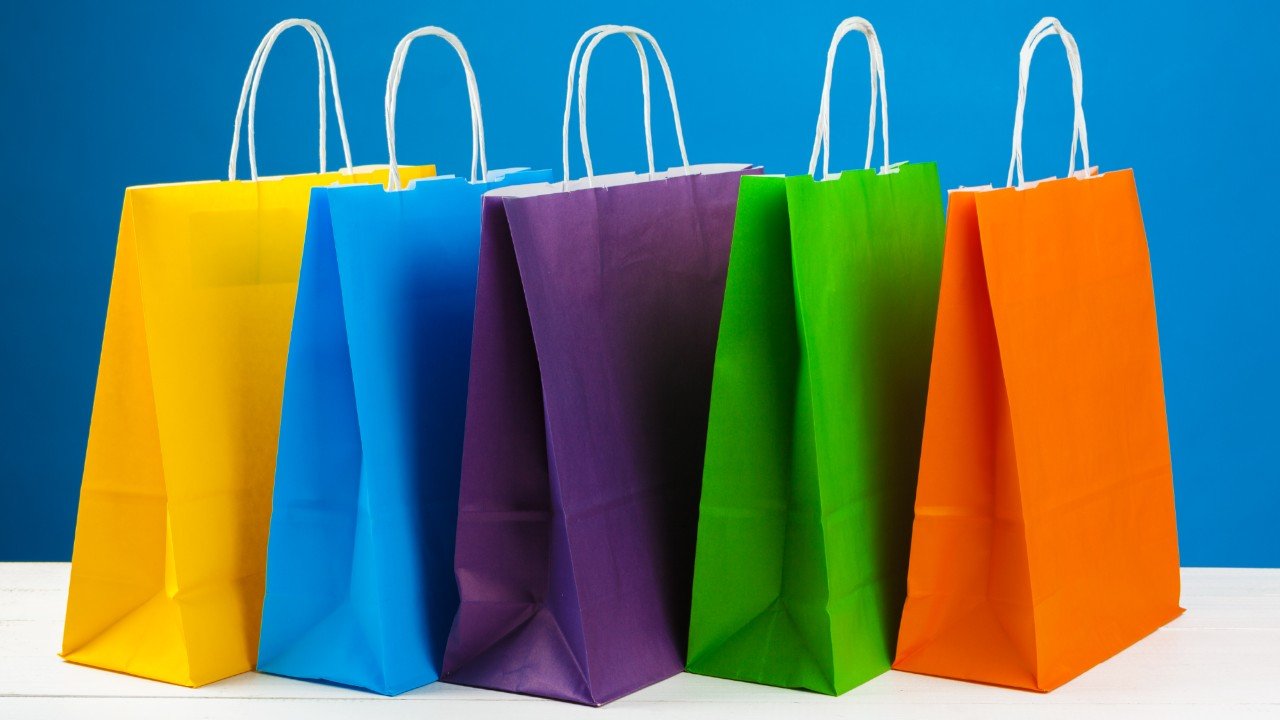 Coloured Paper Bags | Buy Coloured Gift Bags Online