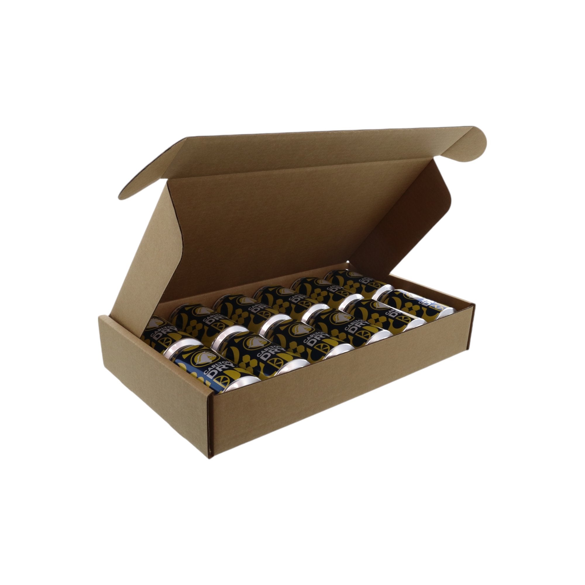 12 Pack 330ml Beer Can Mailing Box (Laydown)