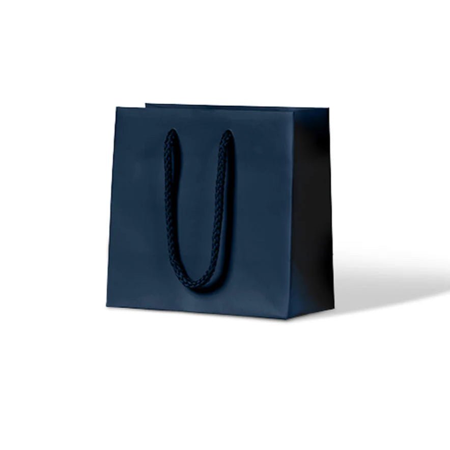 Extra Small - Matt Navy Laminated European Gift Bag - 200 Pack