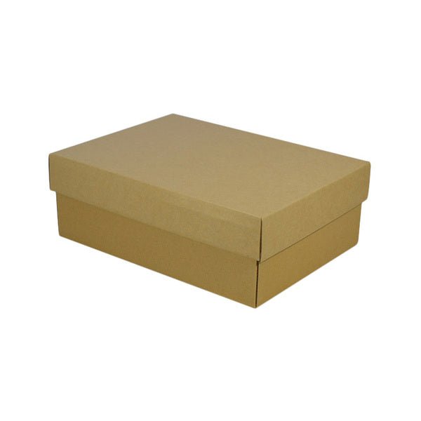 A4 Two Piece Cardboard Gift Box (Base & Lid) - 100mm High