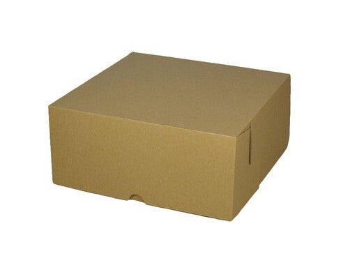 Cardboard Cake Box 9 x 9 x 4 inches