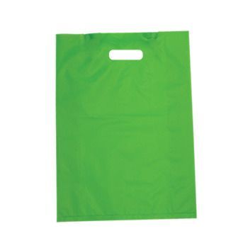 Carnival HD Plastic Bags Large - Lime Green 500PK