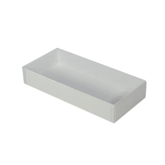 Rectangle 10 Gift Box with Clear Lid - Paperboard (285gsm)