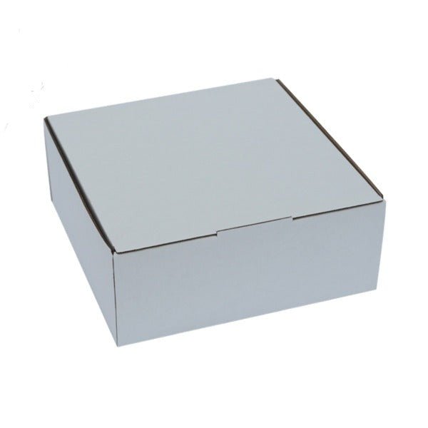 E Flute - One Piece Cardboard Box 16870 - Kraft White