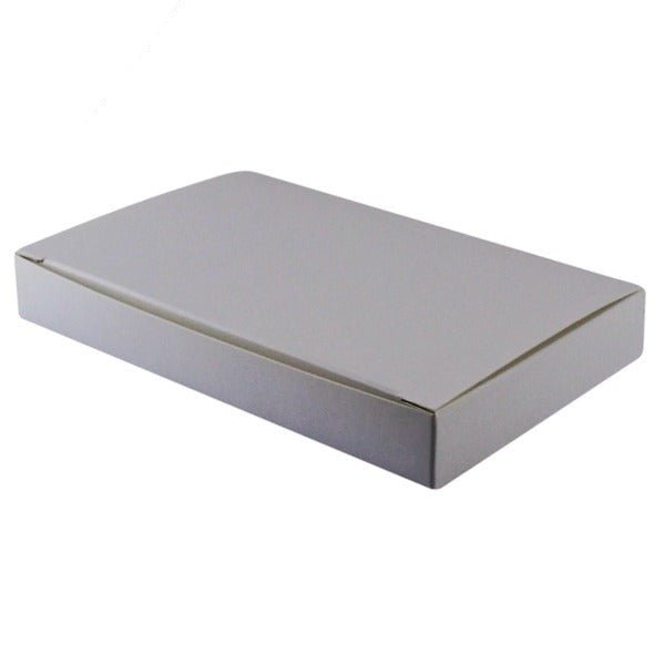 SAMPLE - Large Keyring Box - Smooth White Paperboard (285gsm)