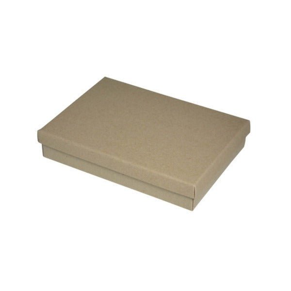 SAMPLE - Slim Line C6 Gift Box - Brown Paperboard (285gsm) (Base & Lid
