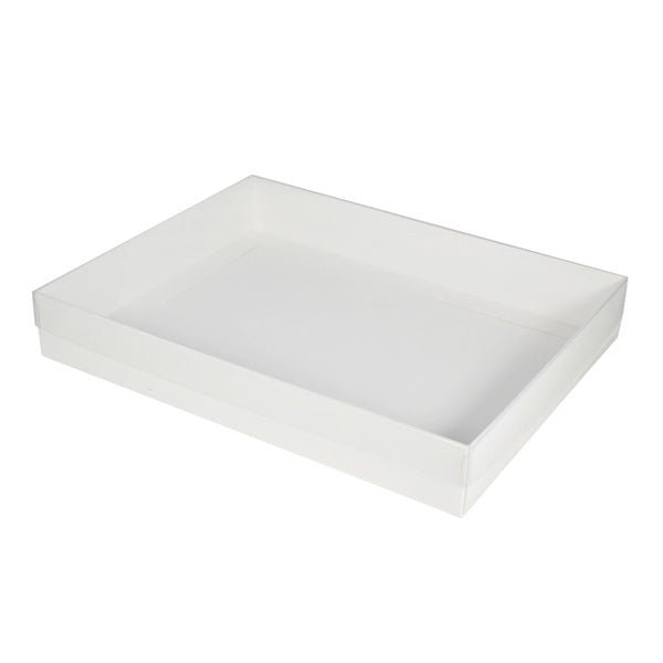 Slim Line A4 Gift Box with Clear Lid - Paperboard (285gsm) (Base & Cle