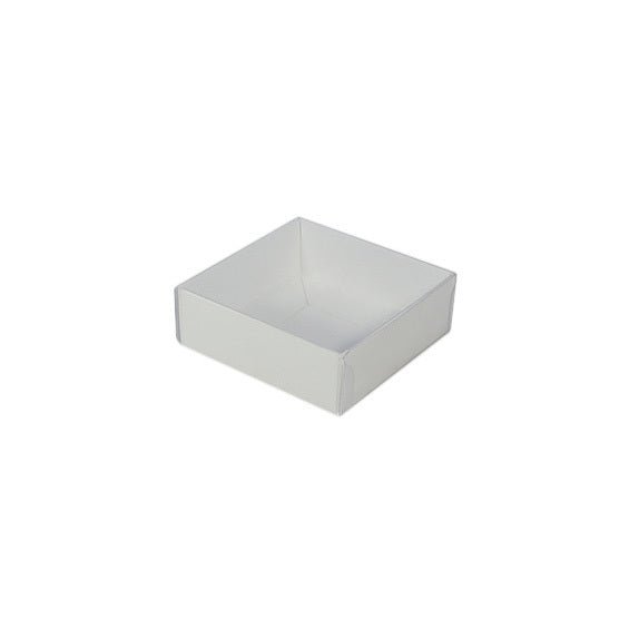 Square 82mm Gift Box with Clear Lid - Paperboard (285gsm)