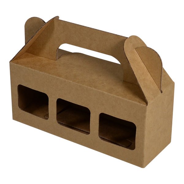Three Window Gift Box 23369 with Carry Handle