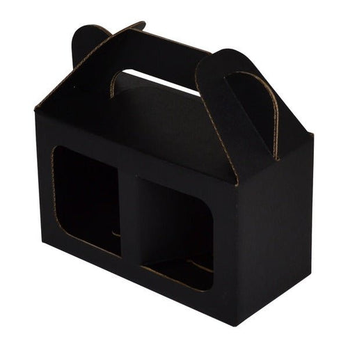 Two Window Gift Box 23809 with Carry Handle